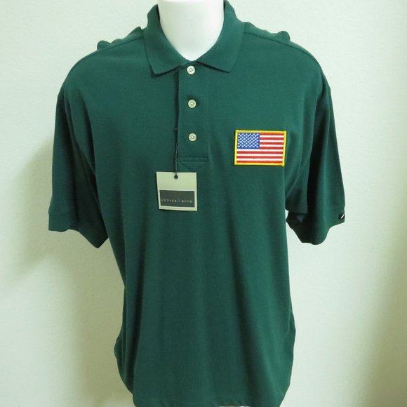 Cutter & Buck | Shirts | New Xl Cutter Buck Usa Men Cotton 9 Golf Polo ...